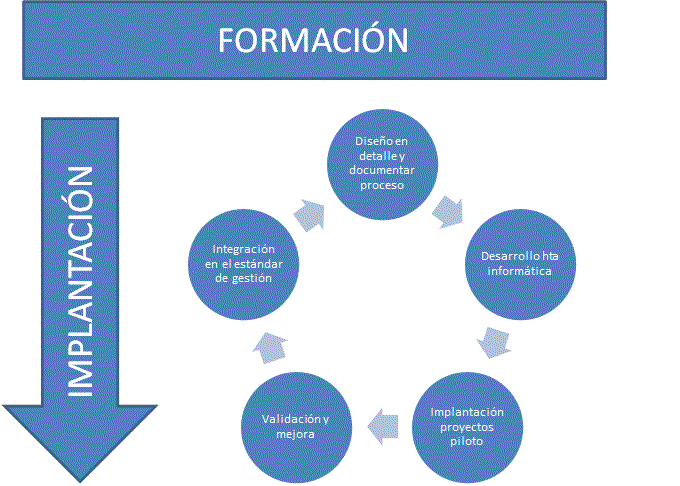 Implantación del proceso de Gestión de proyectos — Formación para ... Implantación del proceso de Gestión de proyectos — Formación para ...